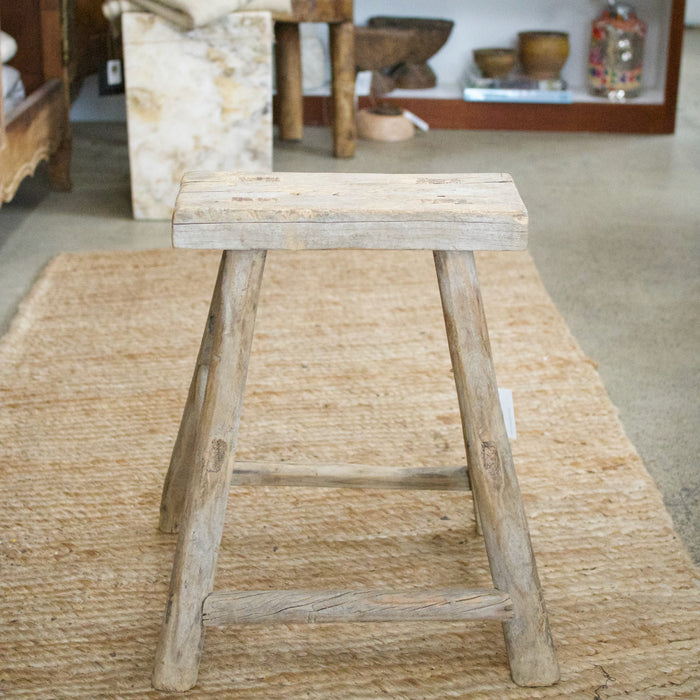 Vintage Rectangle Stool